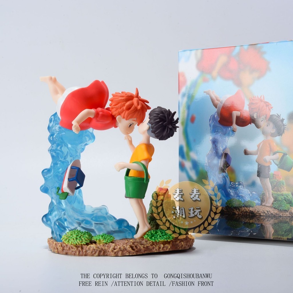 Ponyo Sosuke Goldfish on the Cliff GK Hayao Miyazaki Animation Series ...