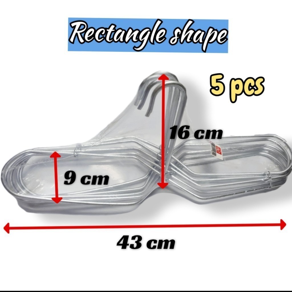 Aluminium Clothes Hanger 8 Shape and Oblong Shape Aluminum thick cloth ...