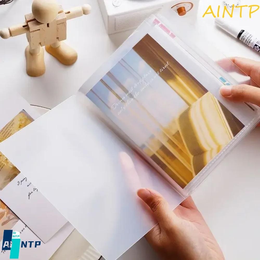 AINTP Postcard Storage Book, A6 Portable Collection Photo Album, Ticket ...