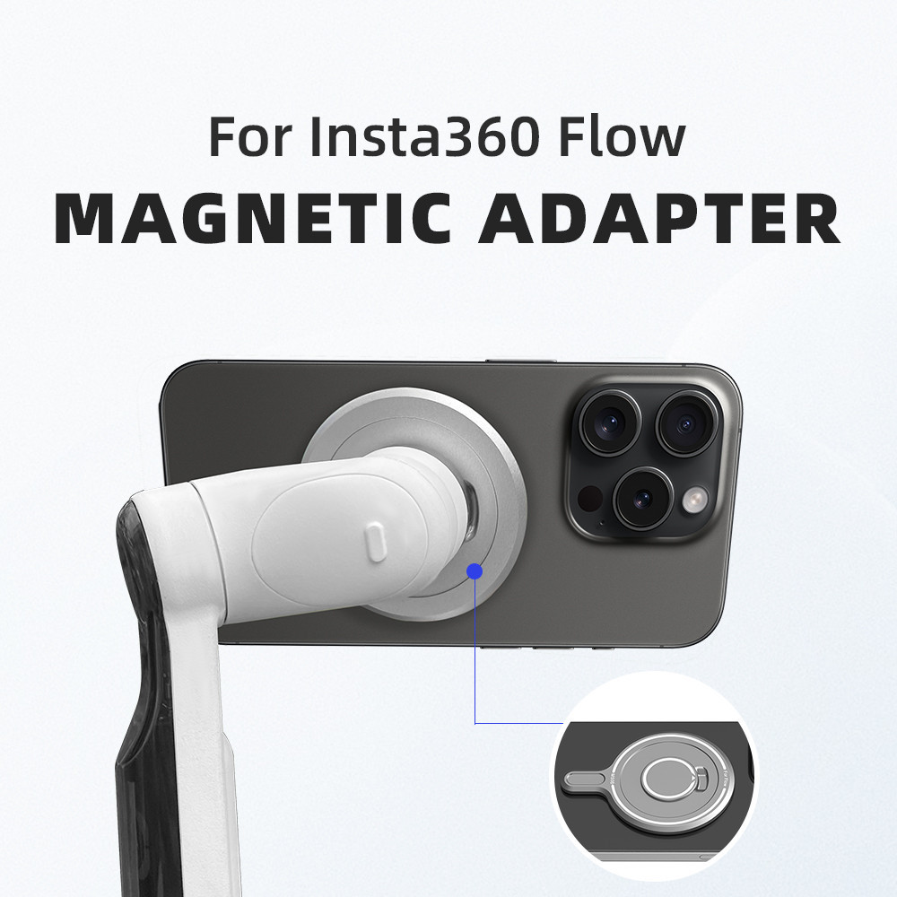 Compatible with Insta360 Flow Magnetic Adapter Accessory for Mobile ...