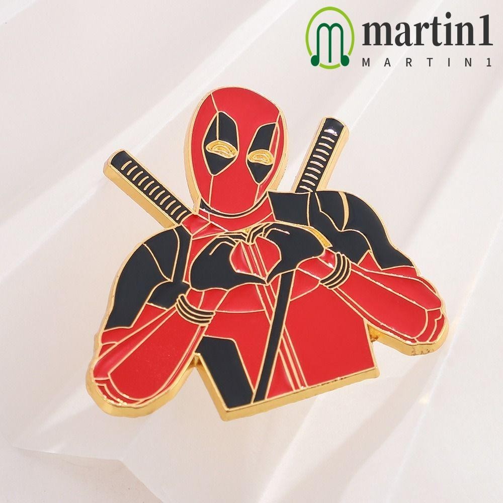 MARTIN1 Venom&Deadpool Brooch, Movie Periphery Anime Characters ...
