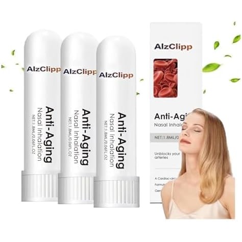 Alzclipp Inhaler, Alzclipp Memory Boost, Alzclip Inhaler for Memory, Alzclipp Anti-Aging Nasal ...
