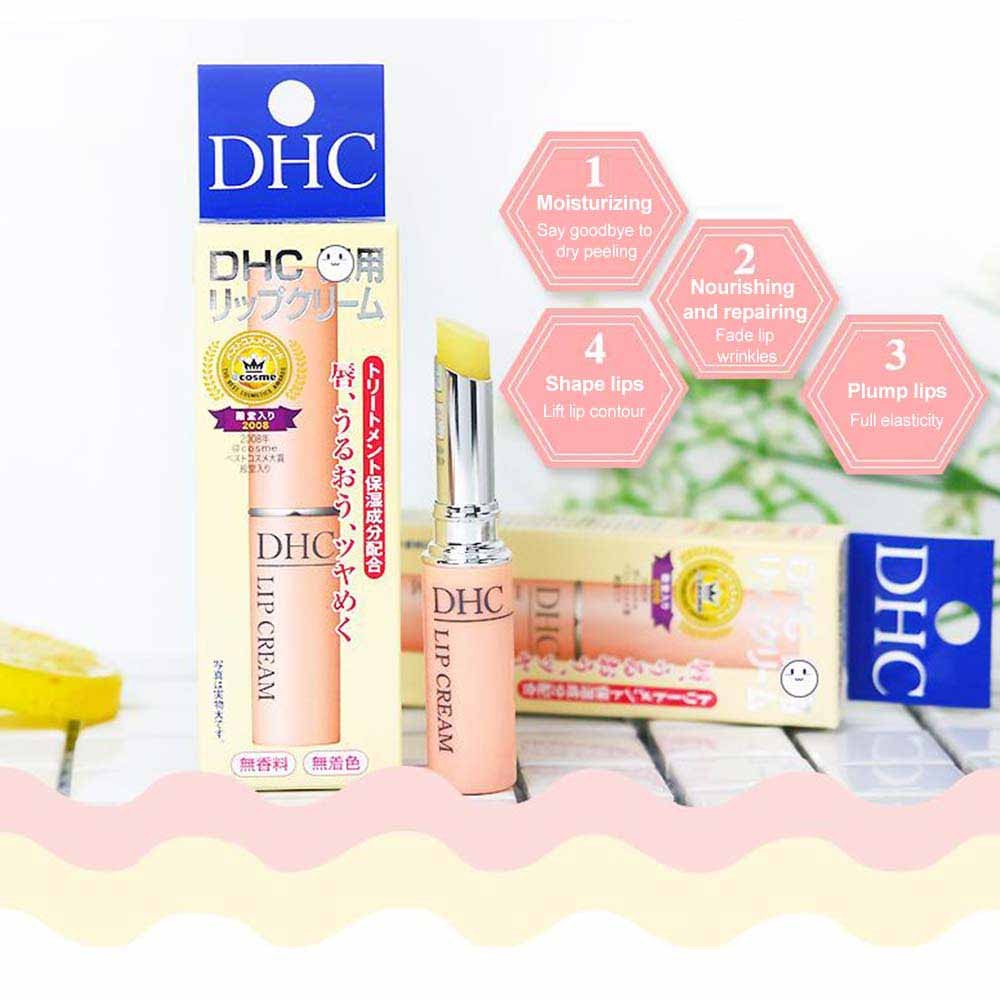 DHC Moisture Lip Care Cream 1.5g lip balm Lipstick Moisturizer | Shopee Malaysia