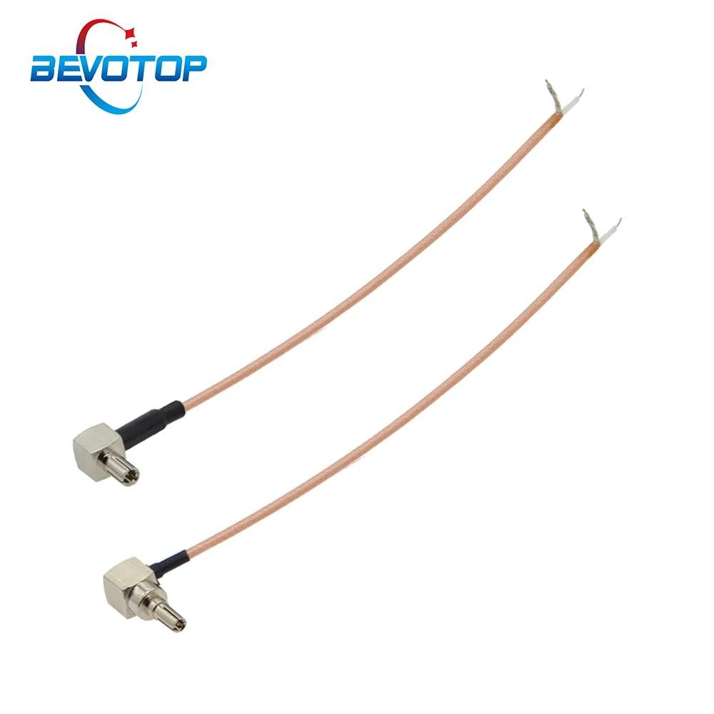 Single End CRC9 / TS9 Male Right Angle Plug to PCB Solder Pigtail TS9 ...