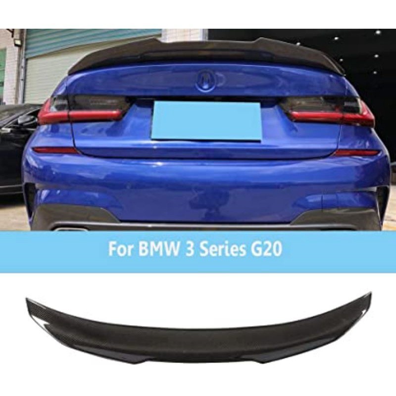 Bmw G20/G30 320 330 530 540 550 g20 g30 psm style spoiler grossy black ...
