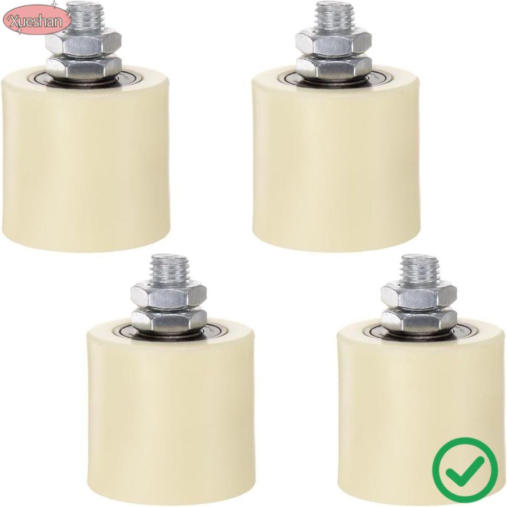 XUESHAN 4 Sets Gate Assembly Support, Round Plastic Slide Gate Guide ...