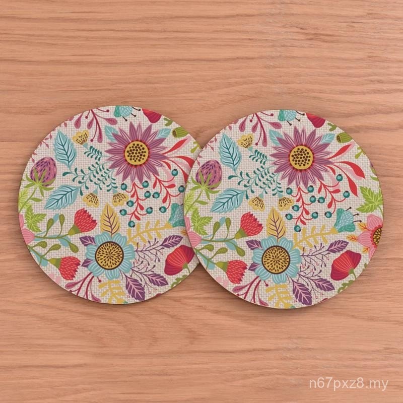 2-Pek Tikar Periuk Kayu Isi Rumah Tikar Mangkuk Moden Mudah Tidak Licin ...