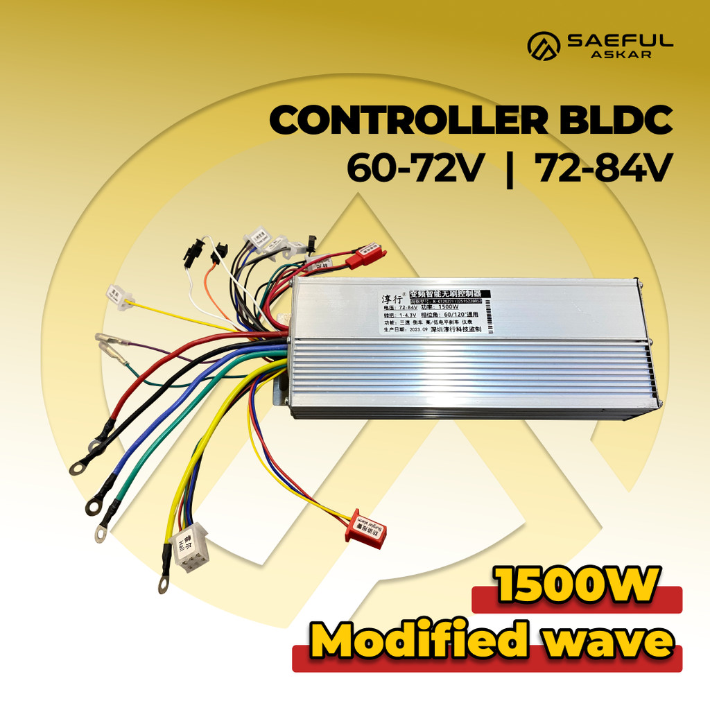 Electric Bicycle Controller Electric Motor BLDC Control 48V 60V 64V 72V ...