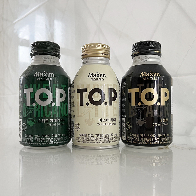 Maixin TOP Coffee Latte Drink Mocha Flavor Ready-to-Drink Coffee Black ...