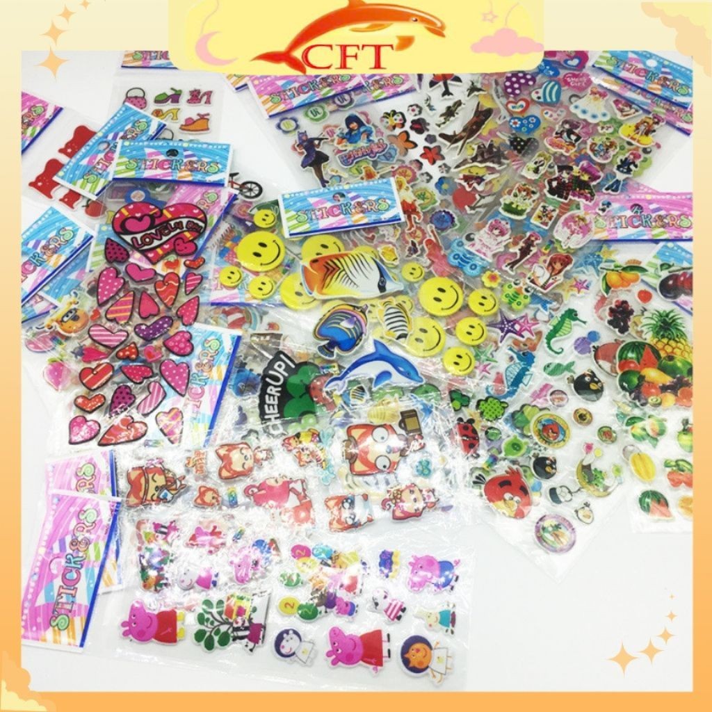 Notebook stickers, 9x12 cm cartoon sticker set decorated with many cute ...