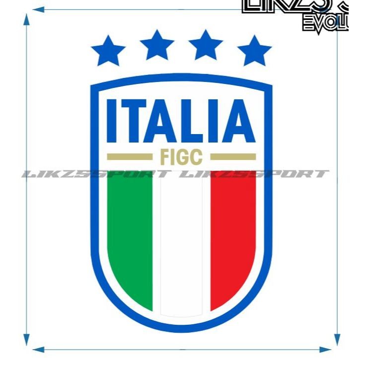 Myraa Sport X Italy Logo (Iron On) Badge Natioanl Team HD Logo Patch ...