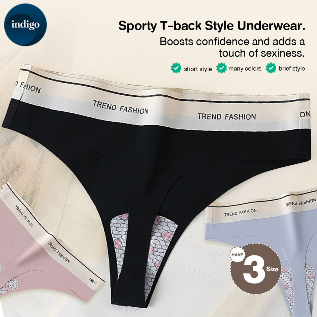 Yoga Thong Women Antibacterial T Pants Ice Silk Low Rise Stretchy ...