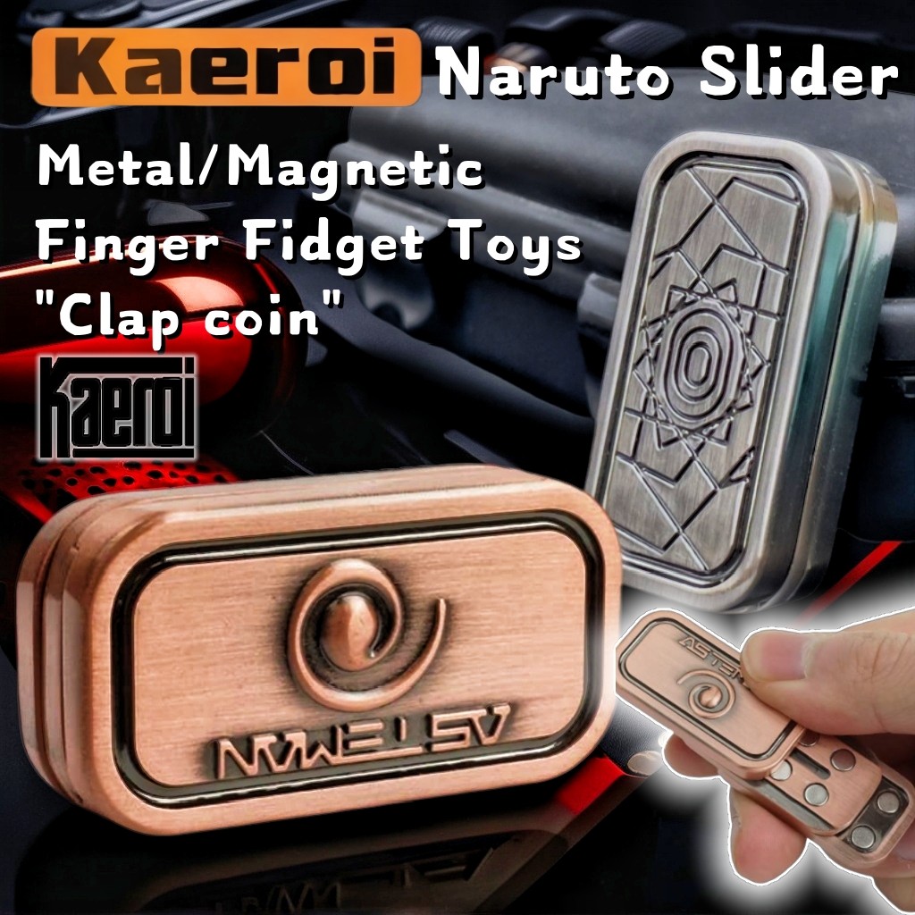 【Kaeroi】Naruto Fidget Slider | 3-Layer Magnetic EDC Slider | Toys for ...