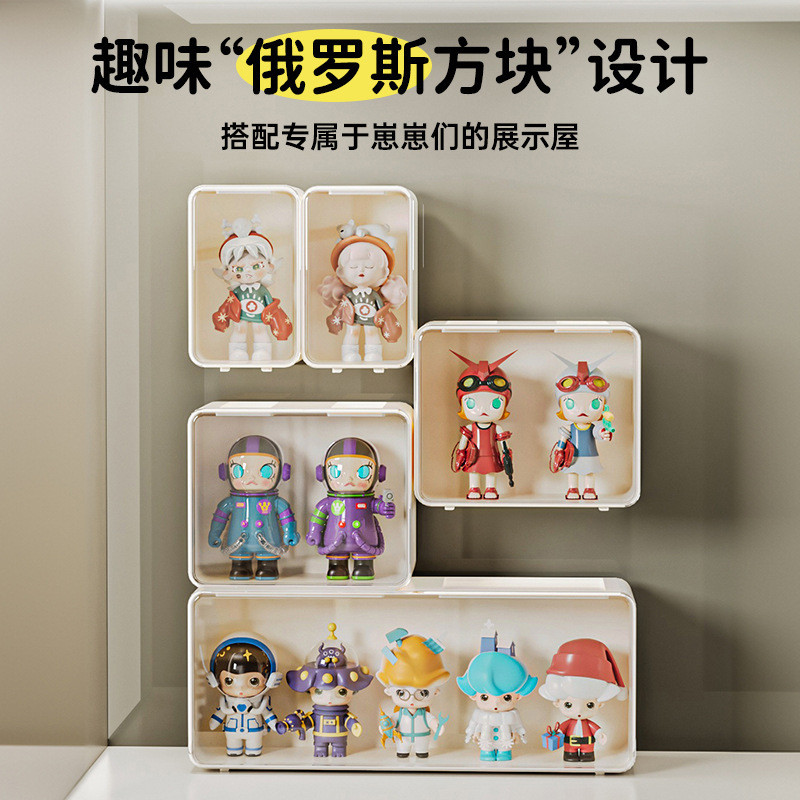 Figure Case Sanrio Labubu Popmart Acrylic Blind Box Desktop Storage ...