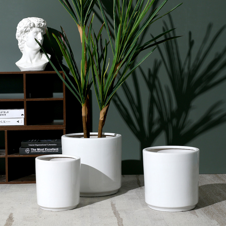 Periuk Bunga Seramik Rumah Porselin Gaya Jepun Lebih Besar Di Sebelah ...