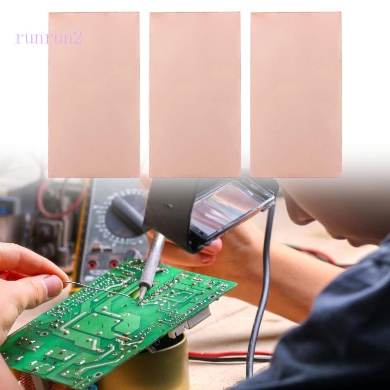 RUN 10pcs 1 5mm Single Sided brass Clads Board Electronic Circuit Board ...