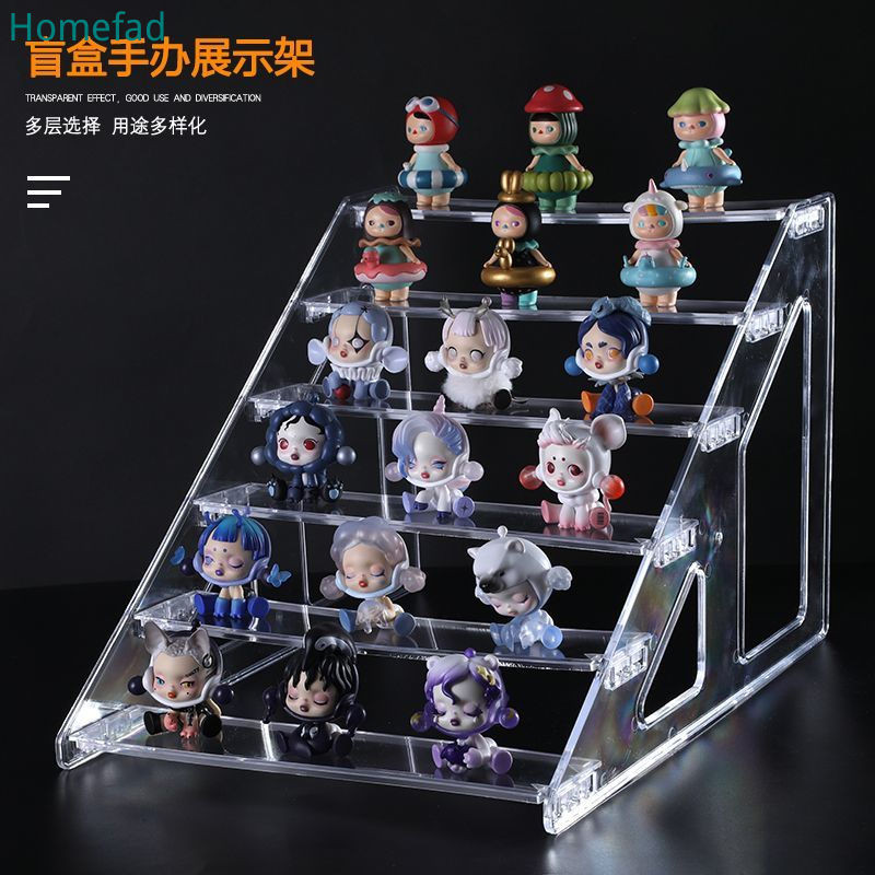 Blind box storage display rack, large capacity, rectangular, acrylic ...