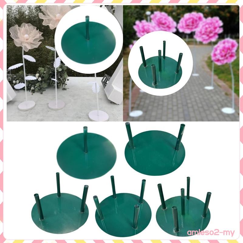 [AmlesofaMY] Flower Pole Display Stand Base Reusable Flower Standing ...