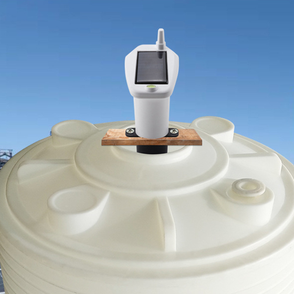 Ultrasonic Water Tank Liquid Level Meter with Temperature Sensor Time ...