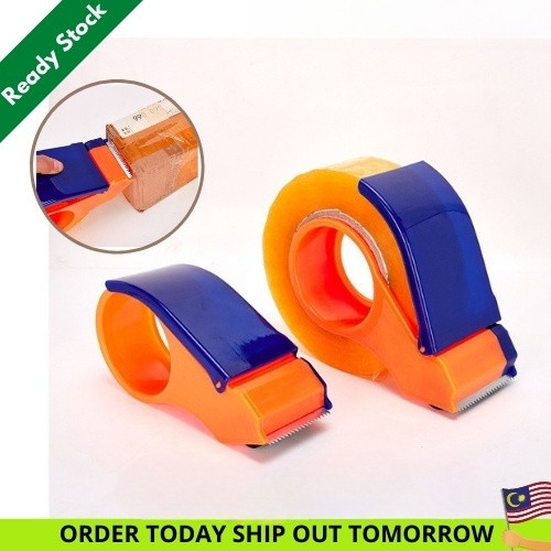 Tape Dispenser Sealer Cutter 2 inch 2”(48mm) OPP Tape Carton Packing ...