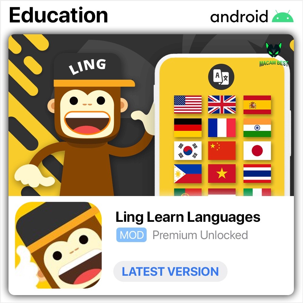 Ling Learn Languages 🔥 Latest 2025 🔥 Lifetime Premium | Android APP ...