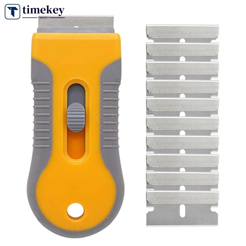 TIMEKEY Glue Removal Blade Scraper Car Window Blade Knife Cleaner ...
