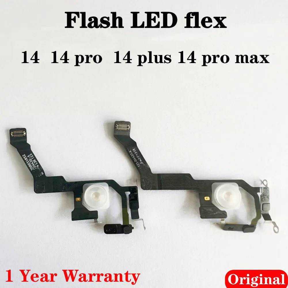 100% Original Flex Cable Flash Assembly for IPhone 14 14 plus 14 Pro ...