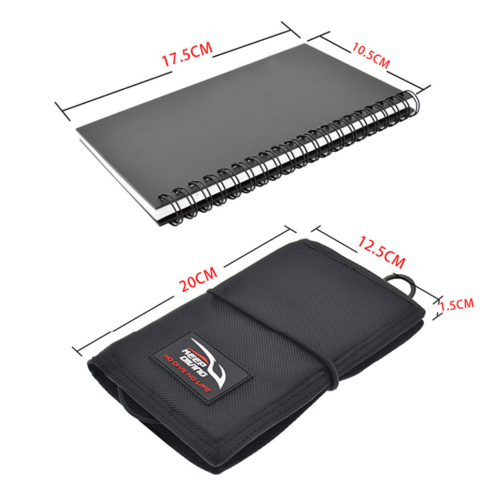 sunyuey Underwater Notebook Multifunctional Wet Notes Notepad PP Paper ...