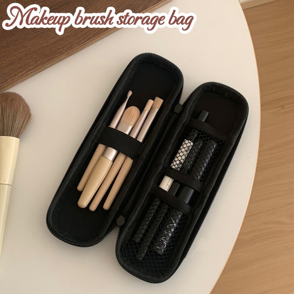 Makeup Brush Travel Case Cosmetic Toiletry Bag Organizer for Women ...