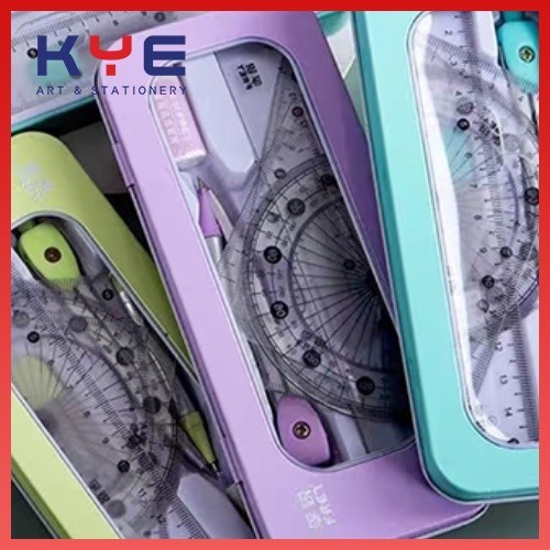 [ NO. 6801 ] Frey Geometri Compasses set / Math Set / Geometry Set ...