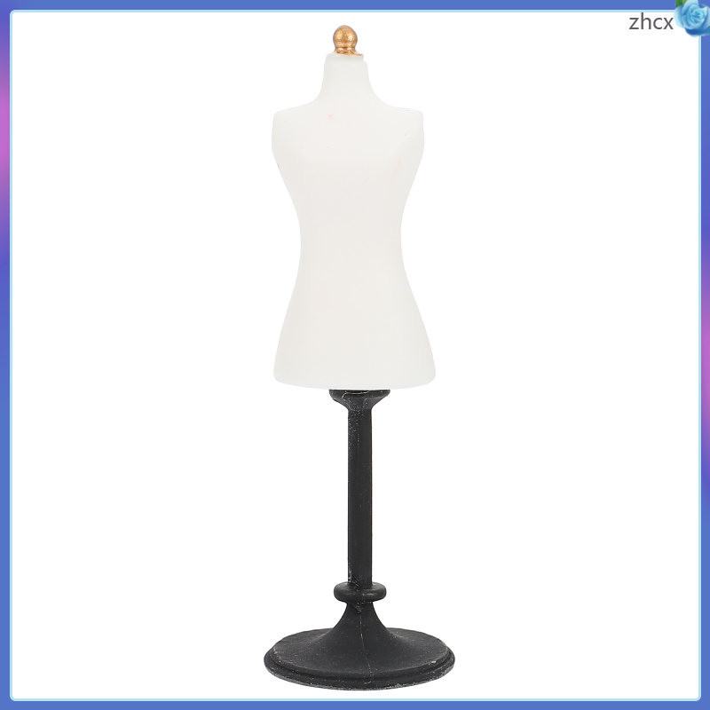 Model Stand Mini Formal Dress Micro Landscape Decor Mannequin Girls ...