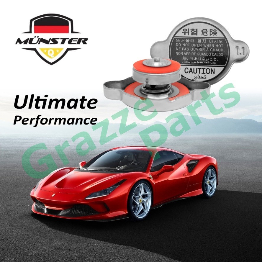 Münster Ultimate Performance Engine Coolant Radiator Cap R148 1.1kg/cm ...