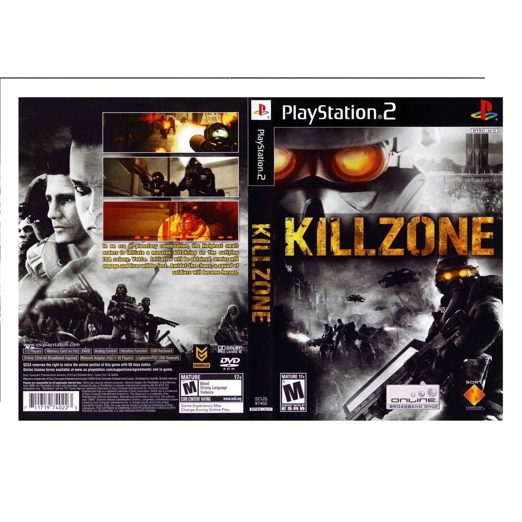 （PS2 Games CD DVD）PS2 kill zone (Dvd Game) | Shopee Malaysia