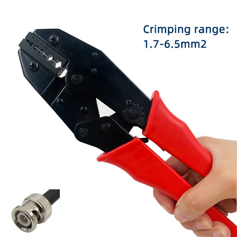 RG58 RG59 RG62 Coax Cable Crimping Plier SMA BNC Crimping Tool 1.7-6 ...
