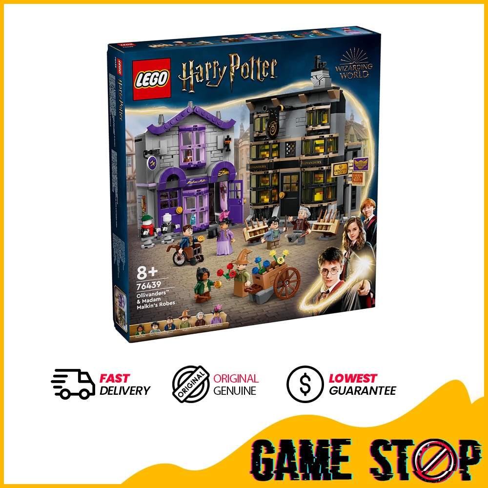 Lego 76439 Harry Potter TM Ollivanders™ & Madam Malkin's Robes | Shopee ...