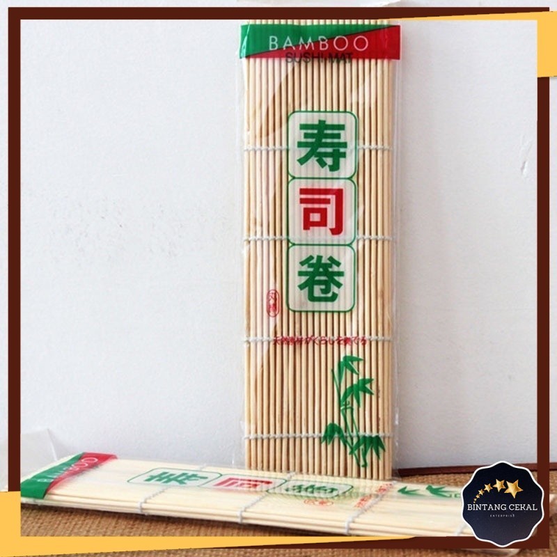 SG Bamboo Sushi Mat Bazooka Sushi Roller Mold Rice Ball Shaker - Home ...