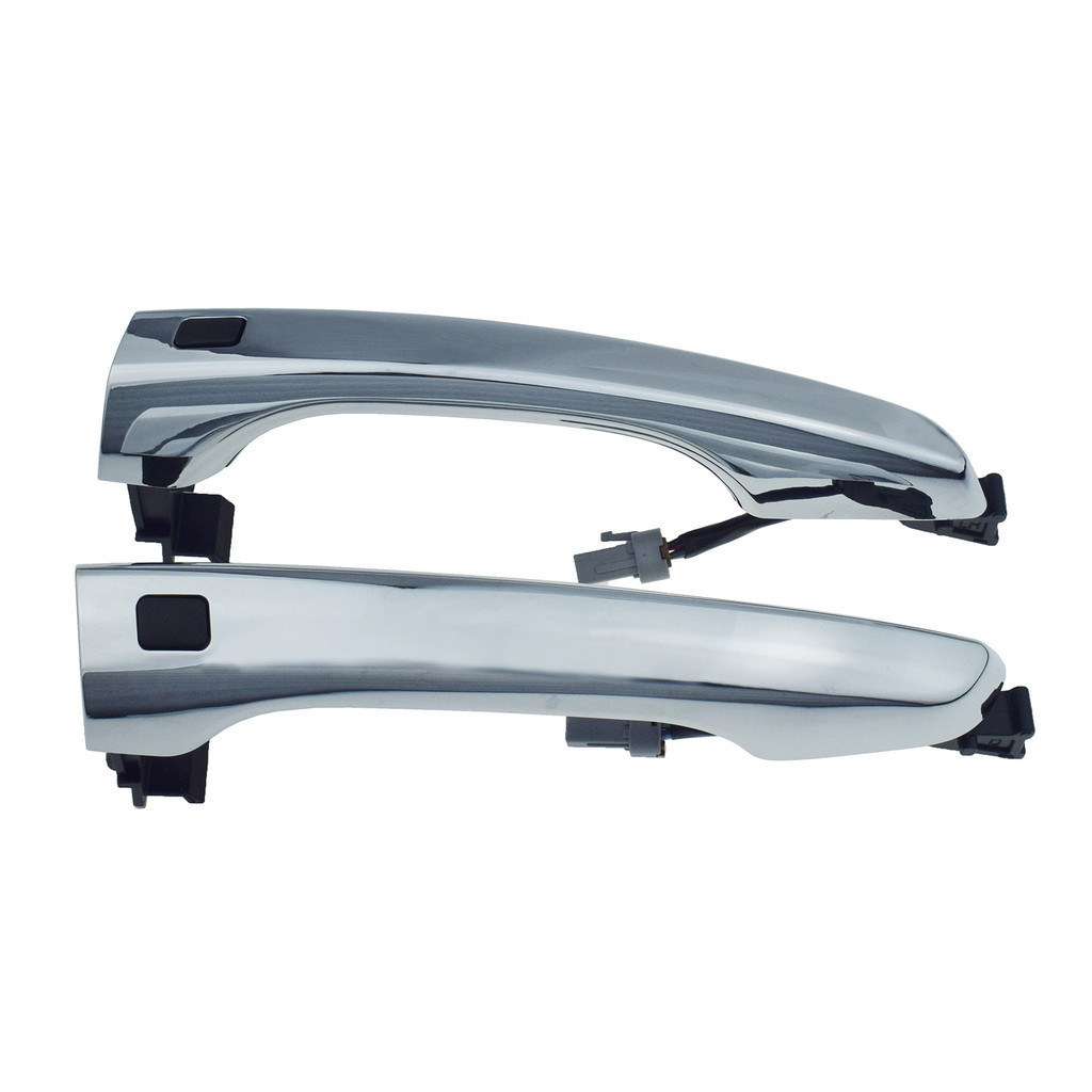 New Front Left / Right Chrome Exterior Door Handle With Smart Key For ...