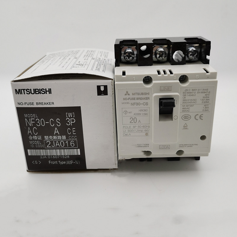 Mitsubishi Plastic Shell Circuit Breaker Air Switch NF30-CS 2P 3P 5A 10A 15A 30A MCCB | Shopee ...