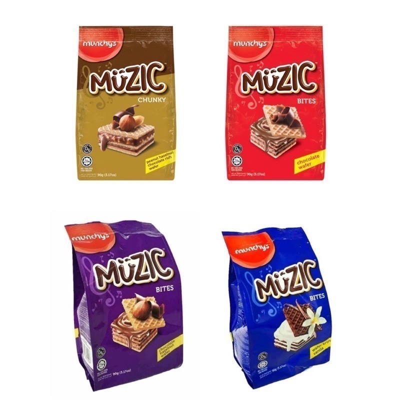 FS MUNCHY'S MUZIC WAFER BITES(90G ) | Shopee Malaysia