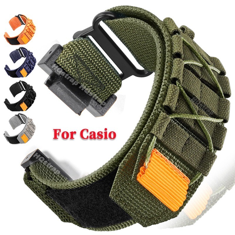 Sport Nylon Strap for Casio G-SHOCK Watch Band 22mm Wrist for Men Women ...