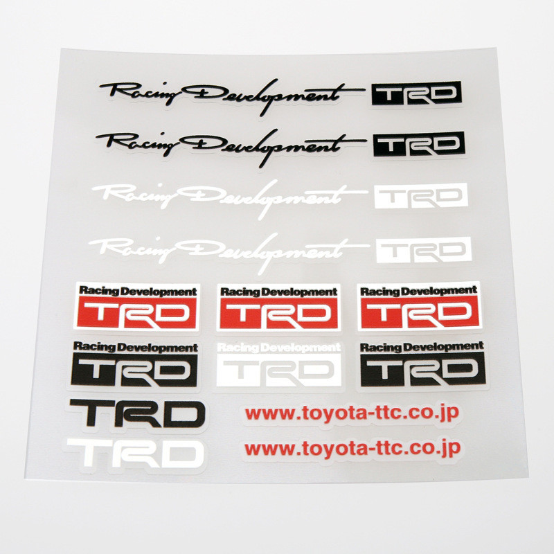 Suitable for Toyota TRD Signature Version Premium Car Sticker Set ...