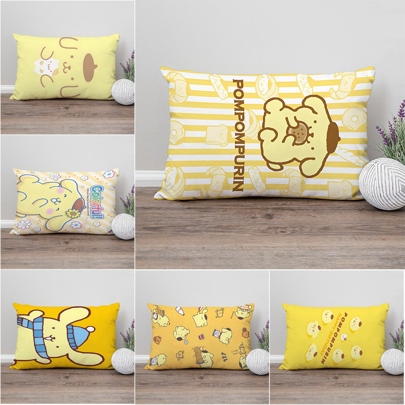 PompomPurin Sanrio Family's New Cute Cartoon Children's Fashion Pillow ...