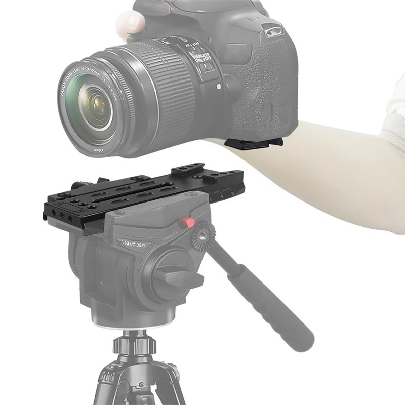 50mm Quick Release Plate Mount for Crane for DJI RS3 Pro Mini Gimbal ...