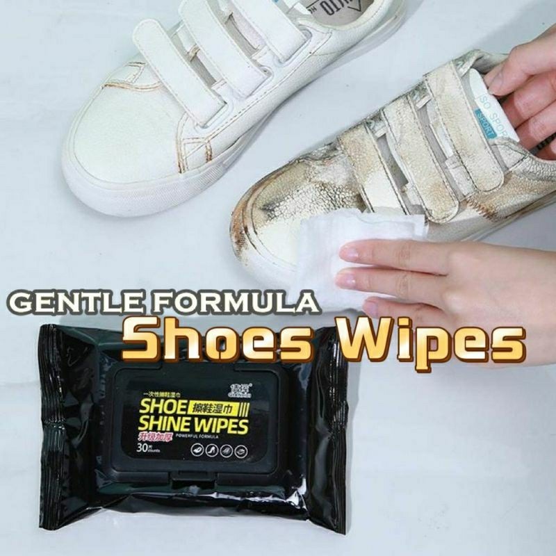Disposable Shoe Wipes Small White Shoe Artifact Cleaning Tools Care ...