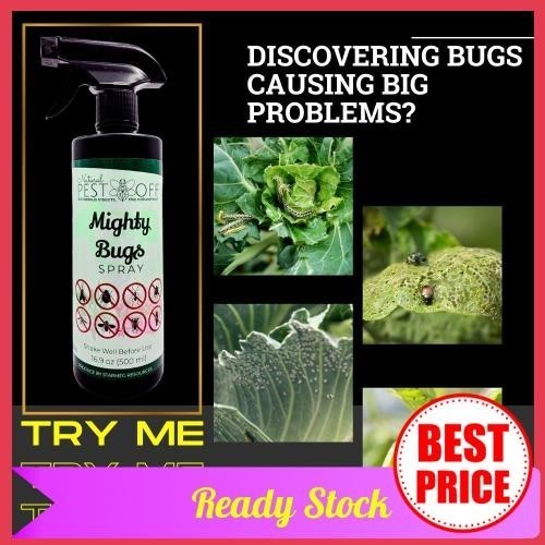 PestOff Mighty Bugs Spray Bunuh dan Halau Serangga yang Mengancam ...