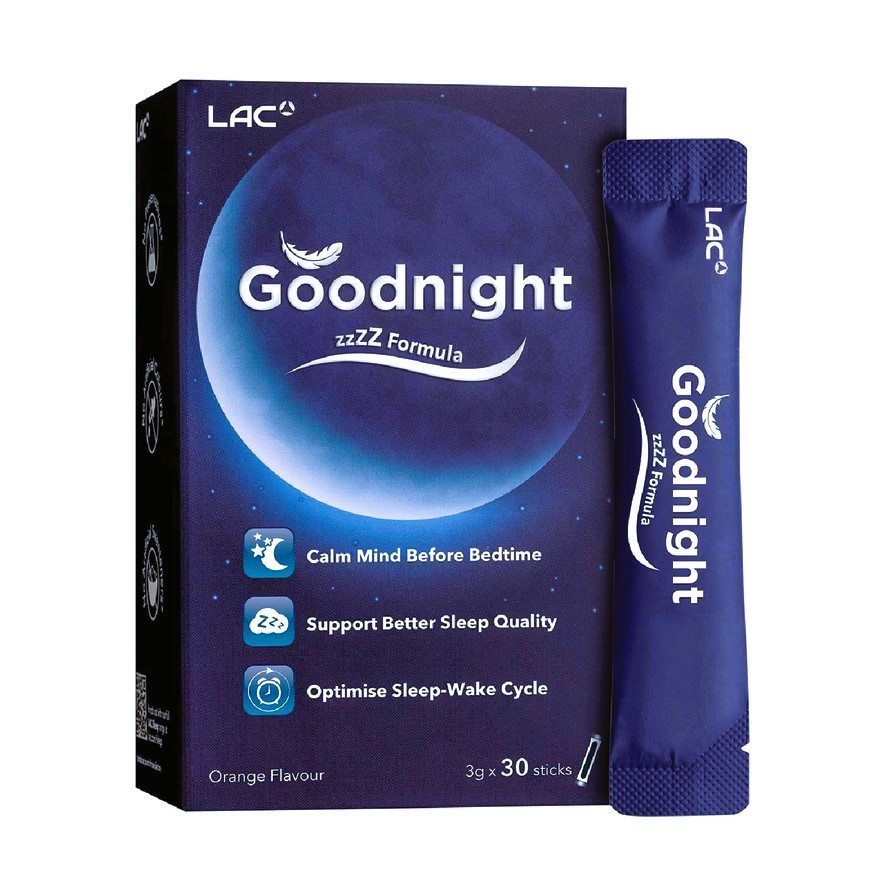 LAC Goodnight Powder Sachet 3g x 30's | Shopee Malaysia