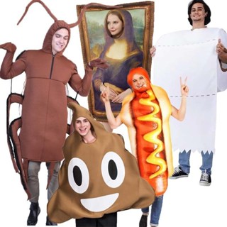 Cockroach Costume Funny Poop Costume Halloween COS Adult Children ...
