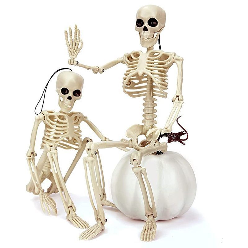 Halloween Fake Human Adult Skeletons 40cm Plastic Human Bones with ...