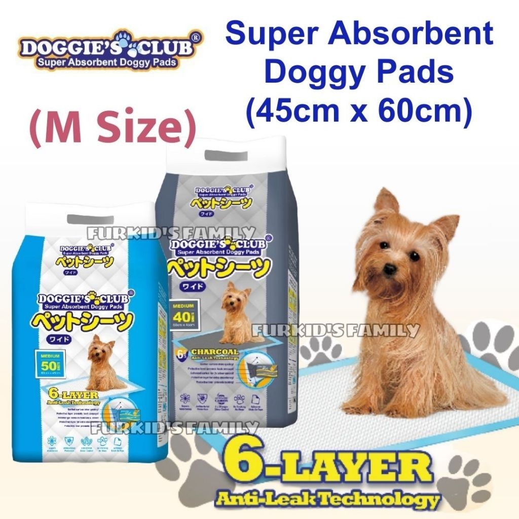 Doggie’s Club Training Wee Wee Pad Pee Pad - 45x60CM | Shopee Malaysia