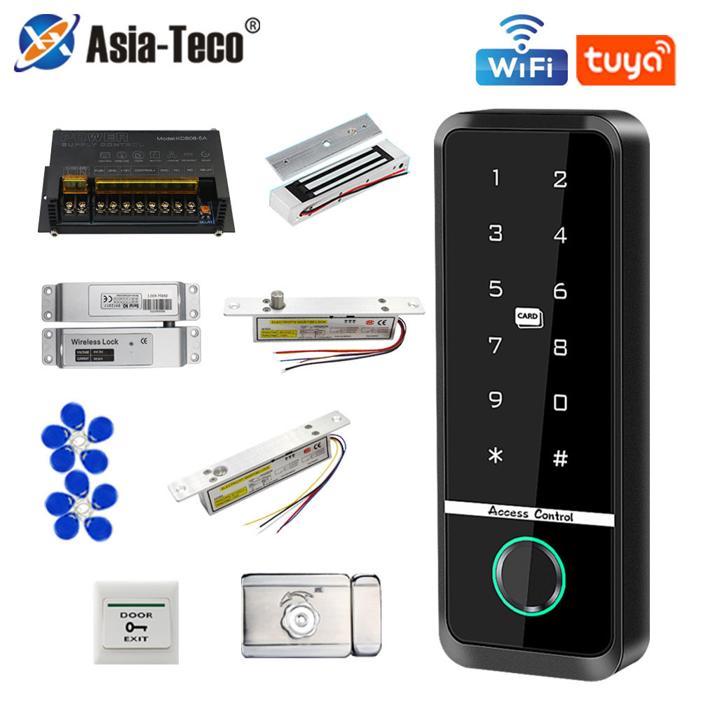 Tuya Wifi RFID Access Control System set Fingerprint Gate Opener ...